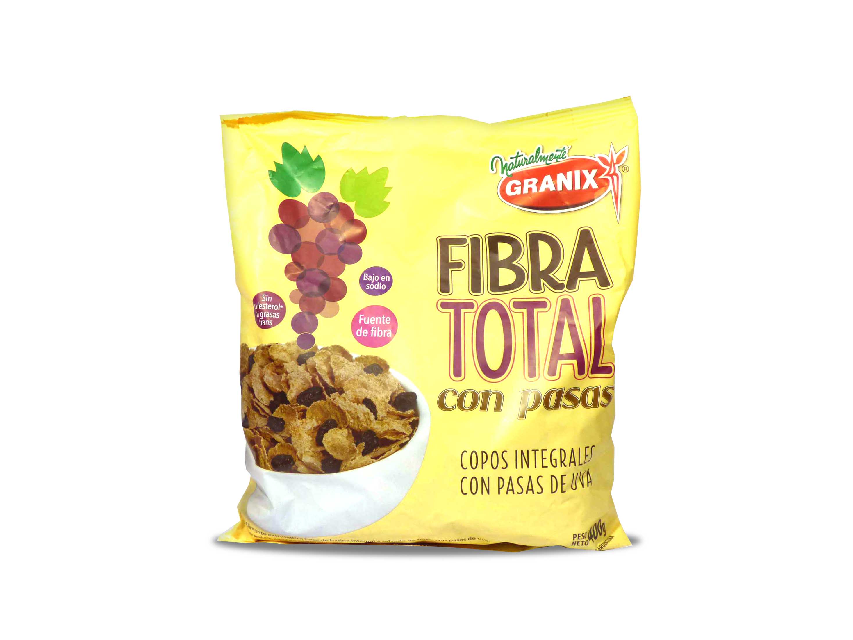FIBRA TOTAL GRANIX C/PASAS 400gr. - California S.A.