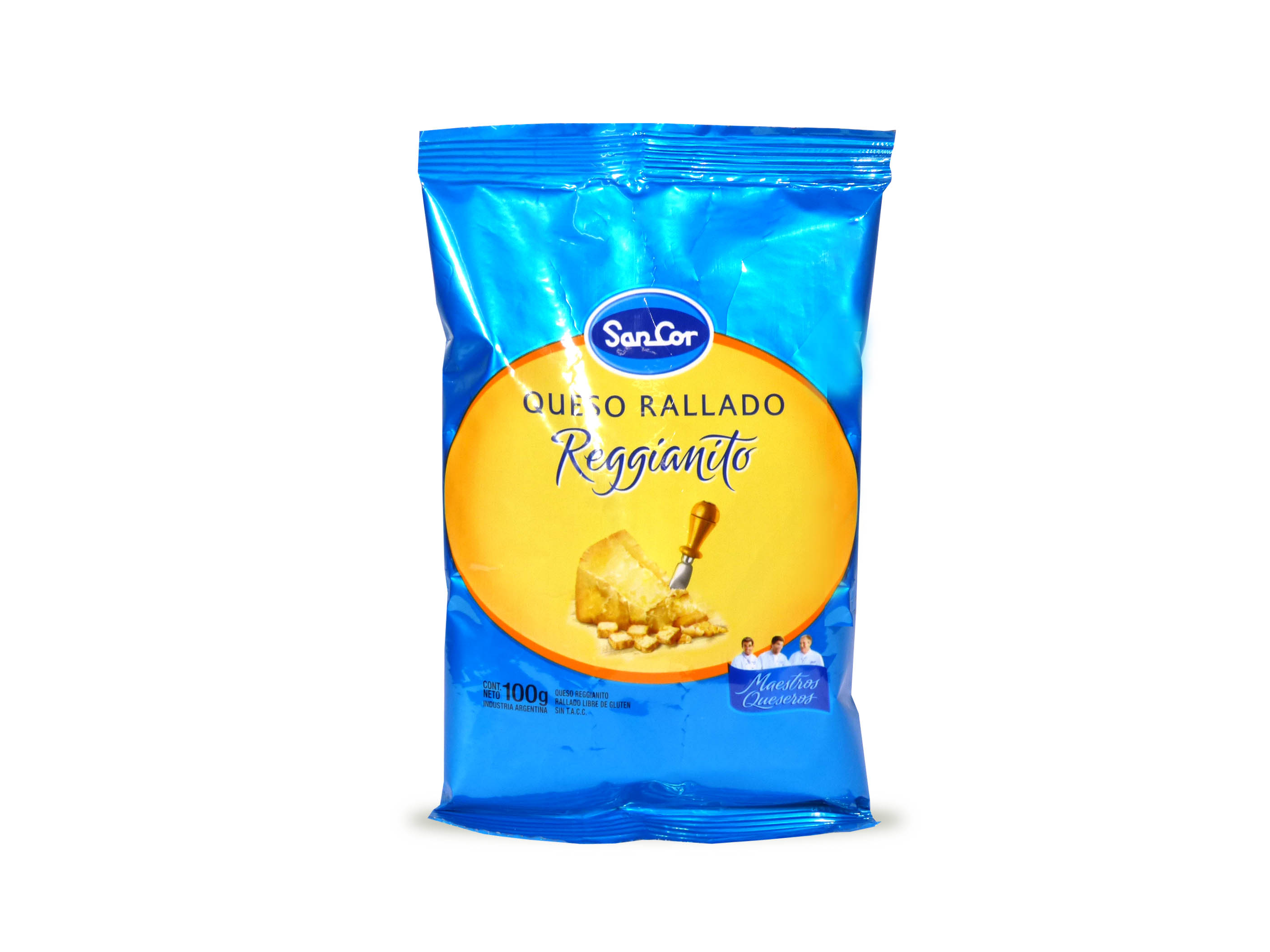 QUESO RALLADO SANCOR REGGIAN.100gr. - California S.A.