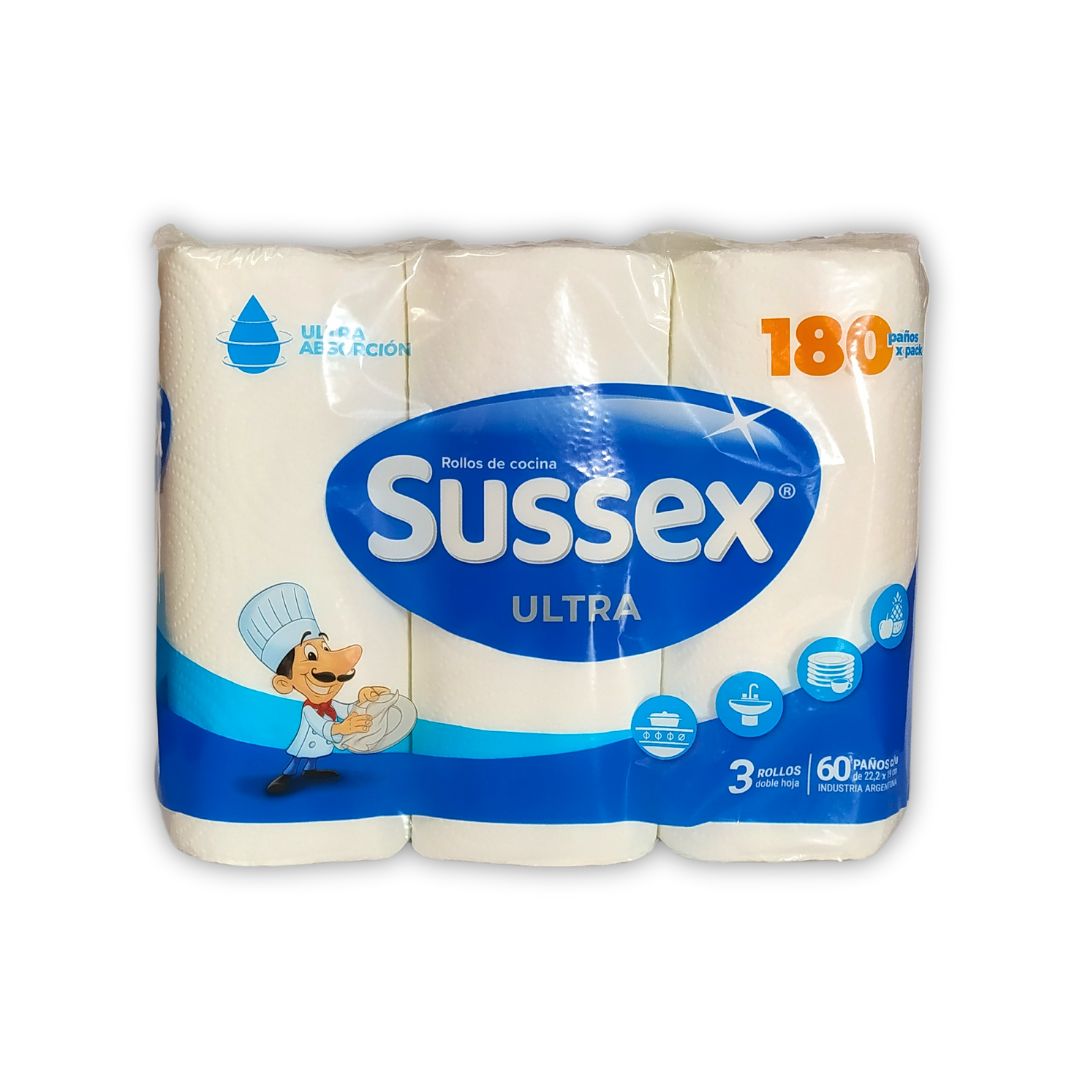 ROLLO COCINA SUSSEX ULTRA 3x60p. - California S.A.