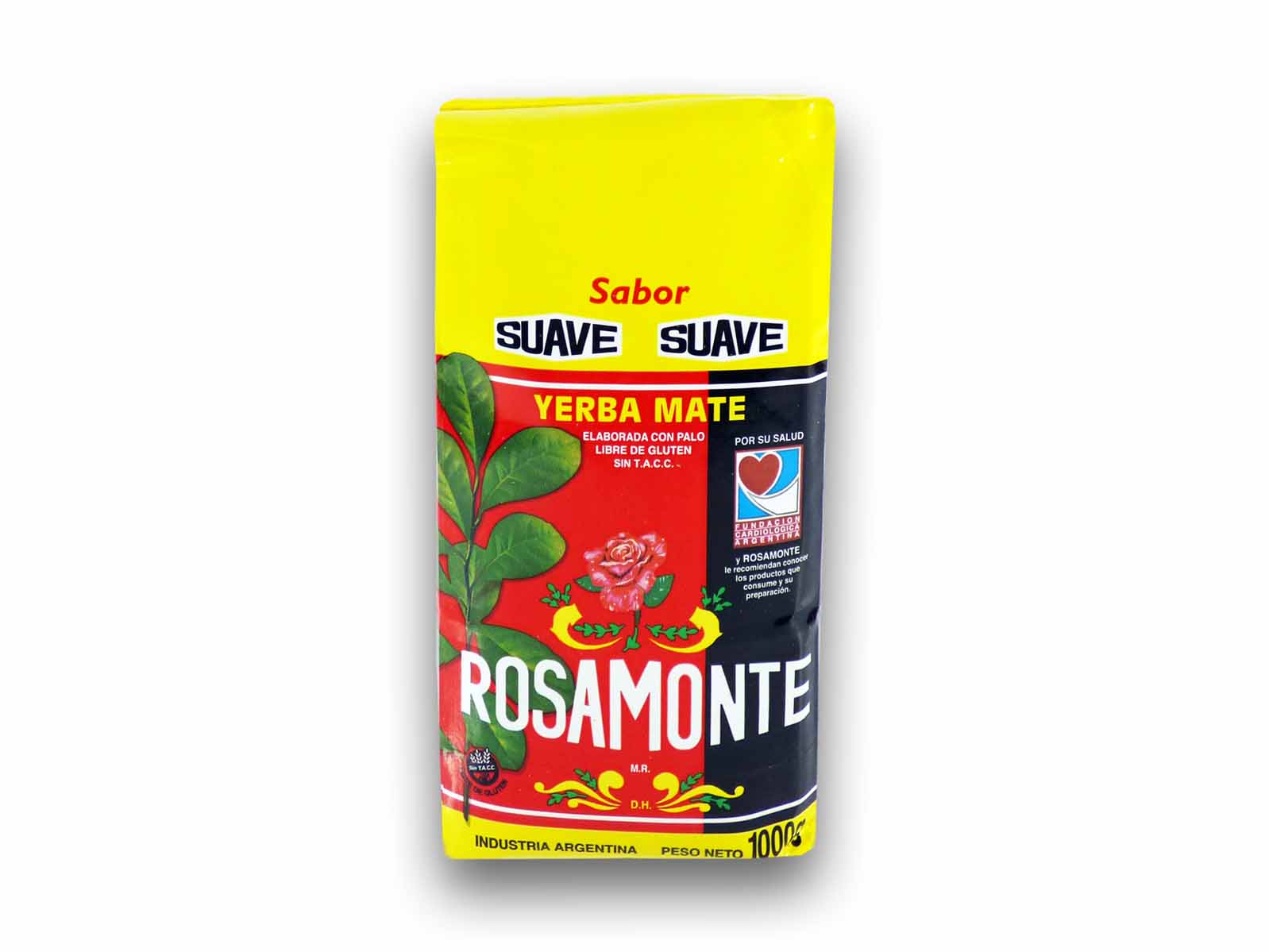 YERBA MATE ROSAMONTE SUAVE 1kg. - California S.A.