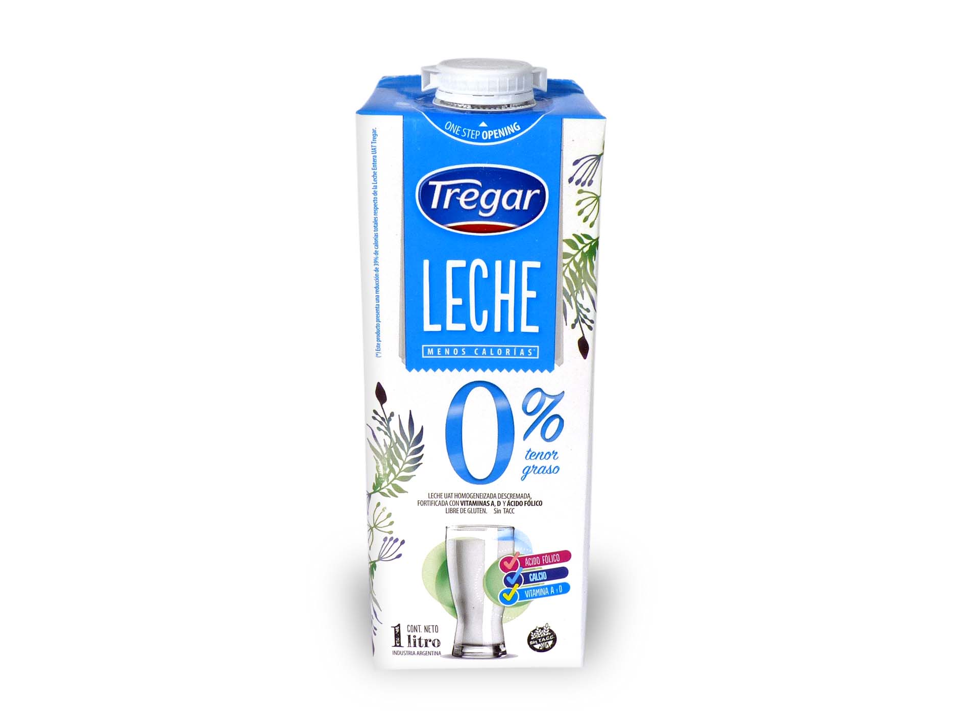 LECHE TREGAR 0% T.GRASO DESC.1lt. - California S.A.